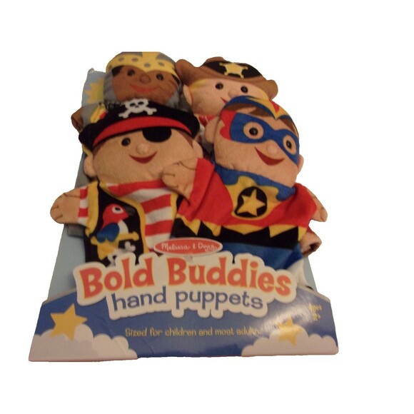 Melissa & Doug | Toys | Melissa Doug Bold Buddies Hand Puppets Sheriff ...